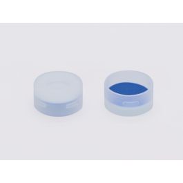 PE Snap Ring Caps, PTFE blue